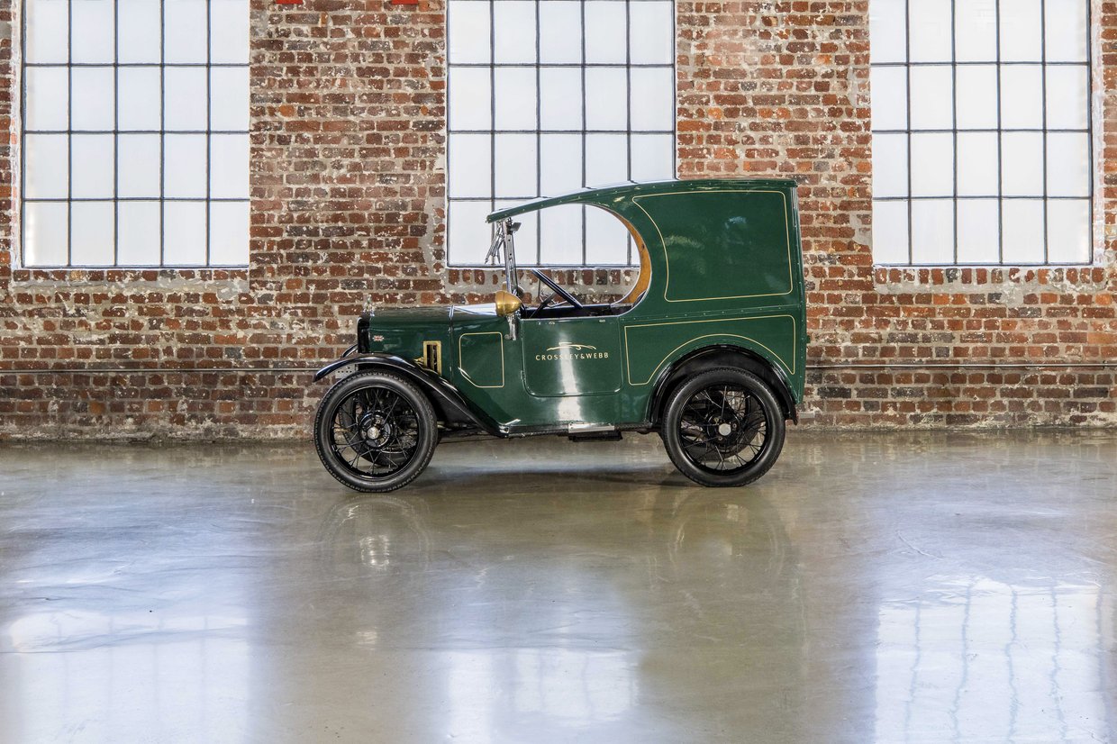 Austin Seven "C" Cab Van - Crossley & Webb